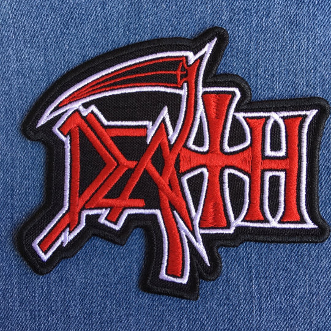 DEATH New Logo Embroidered Patch Obituary Morbid Angel Possessed ...
