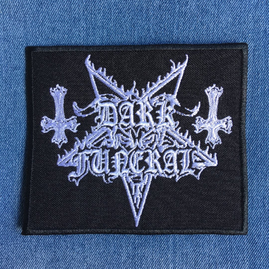 DONKERE BEGRAFENIS geborduurde patch Marduk Belphegor Watain Gorgoroth ...