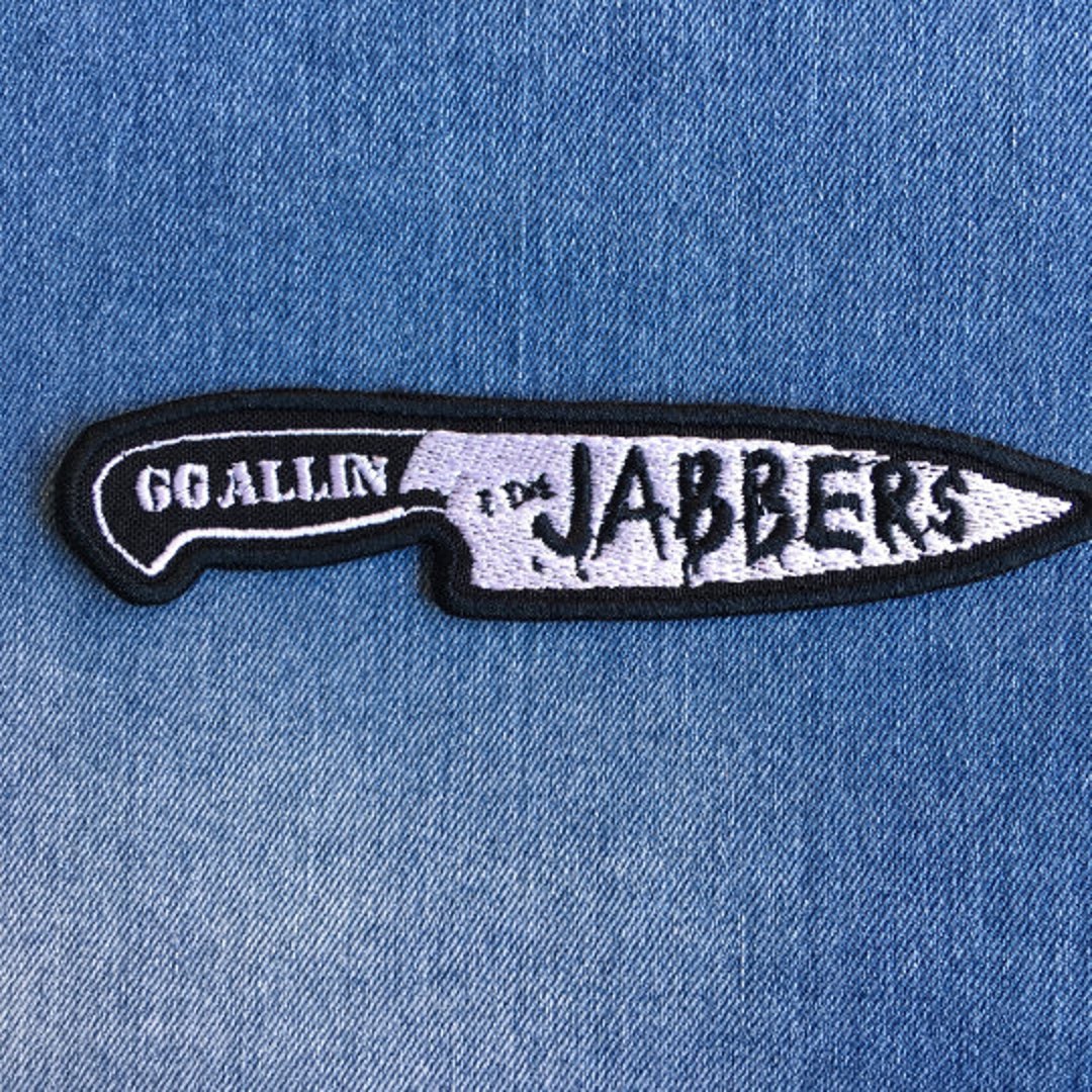 GG ALLIN & the Jabbers Embroidered Patch Fear Circle Jerks the Germs ...