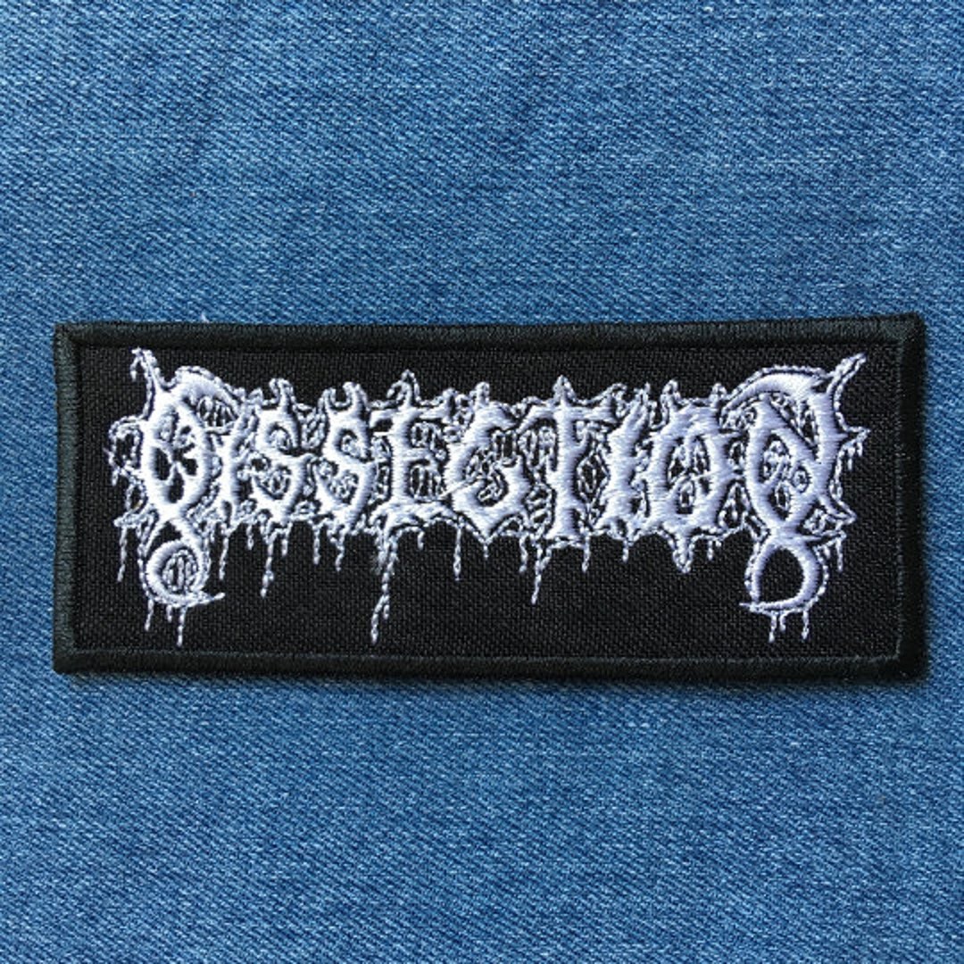 DISSECTION Embroidered Patch Hellhammer Beherit Dark Funeral Bathory Blasphemy Celtic Frost ...