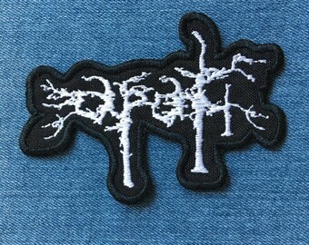 HYPOTHERMIA embroidered patch Trist Apati Lifelover Kall Happy | Etsy