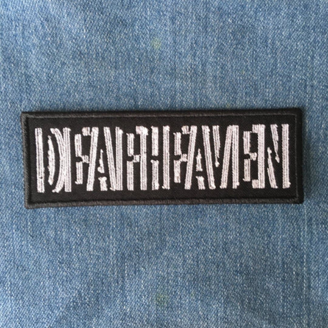DEAFHEAVEN Embroidered Patch Alcest Ghost Bath Altar of Plagues Wolves ...