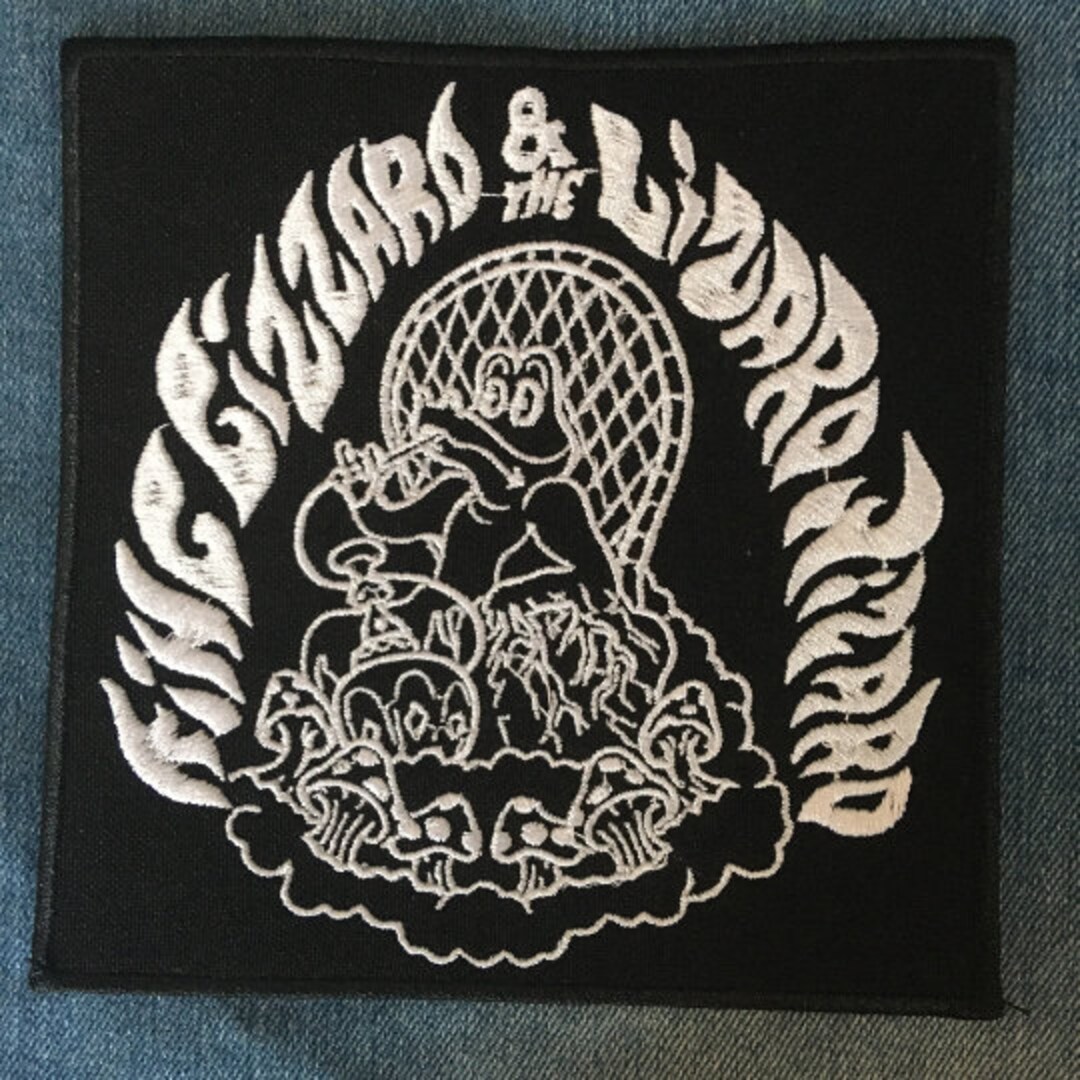 King Gizzard & the Lizard Wizard LARGE Embroidered Patch Thee - Etsy UK
