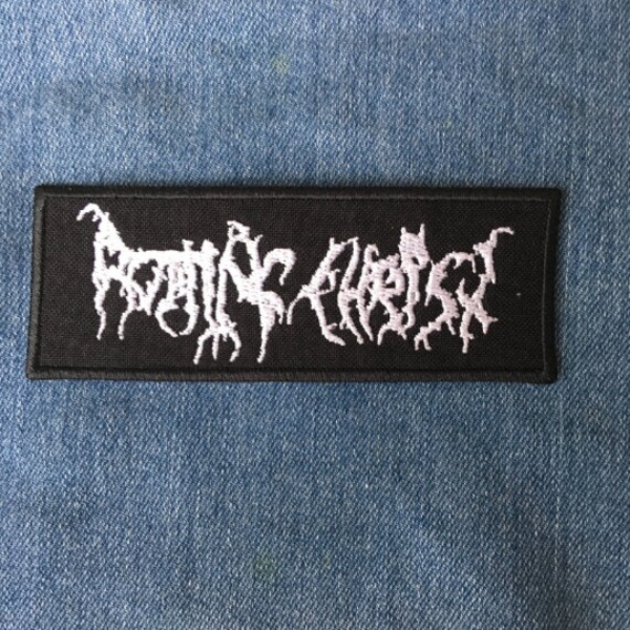 ROTTING CHRIST Embroidered Patch Varathron Necromantia Samael - Etsy