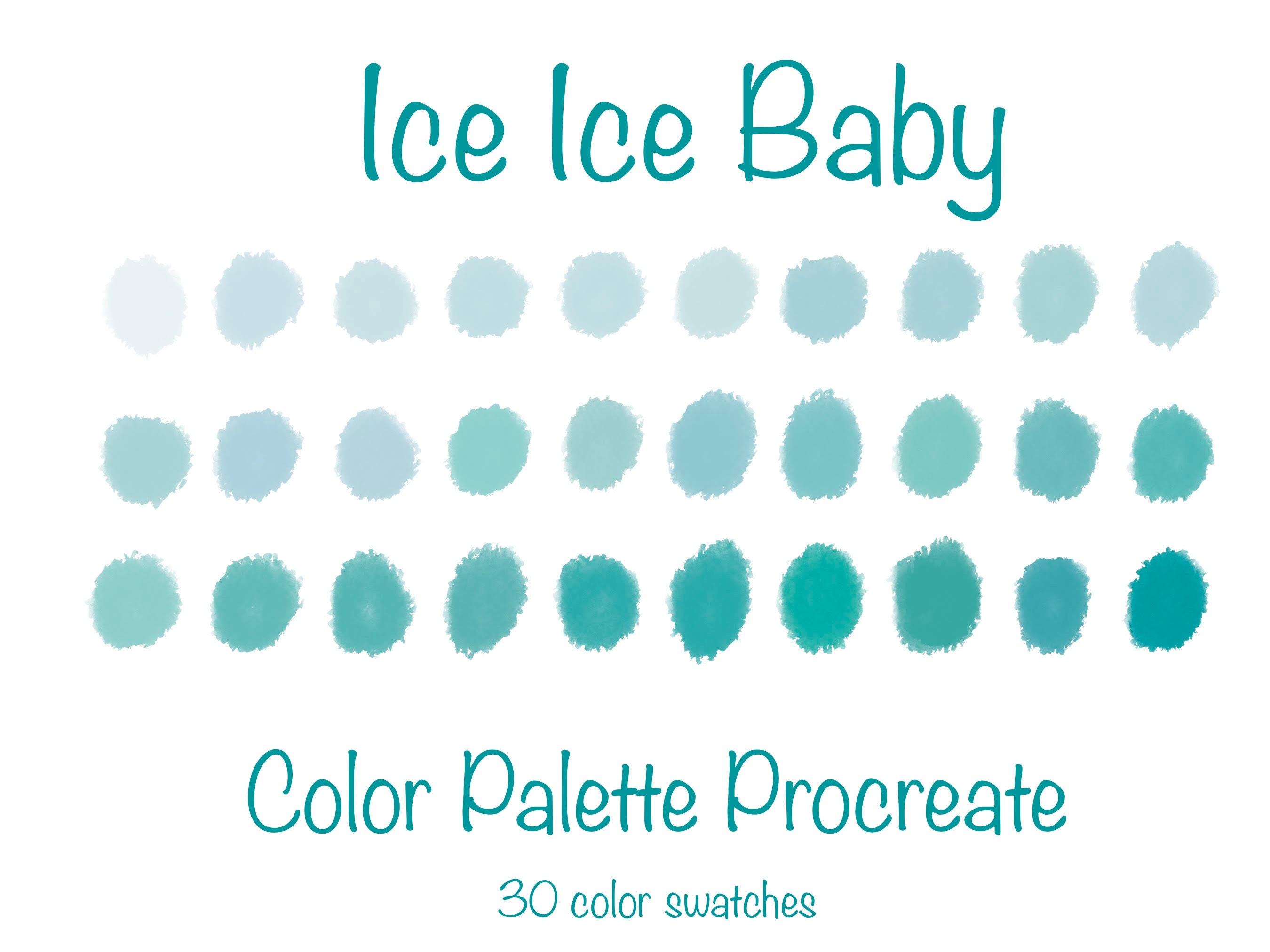 Ice Blue Color Swatch