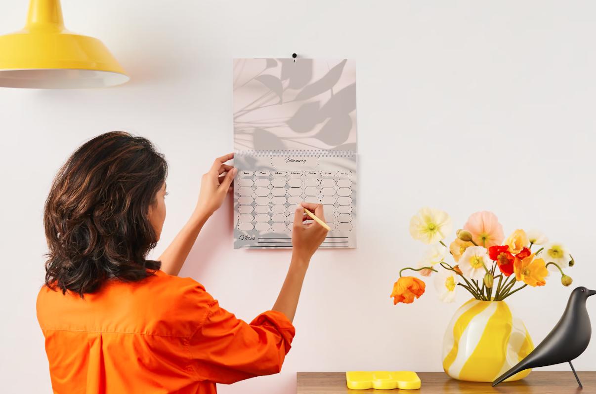 Blank Calendar Template Download - Etsy