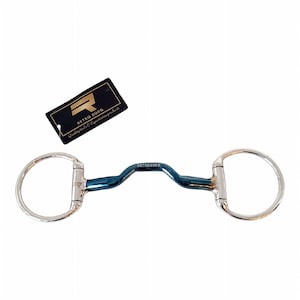 Eggbutt Sweet Iron Ported Snaffle Horse Bit. - Etsy