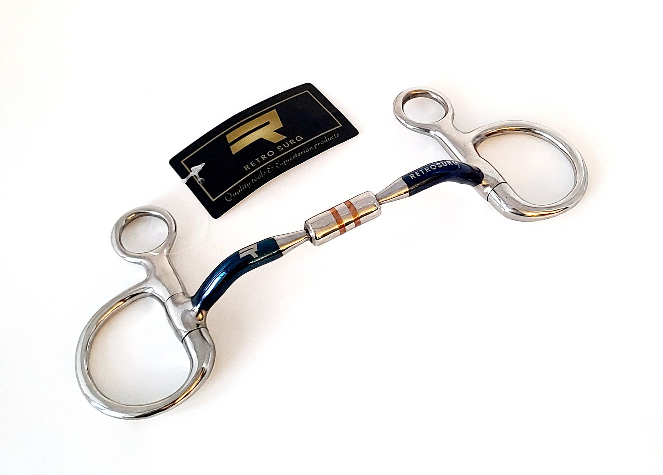 Baucher Hanging Cheek Sweet Iron Barrel Comfort Snaffle Horse Bit. - Etsy