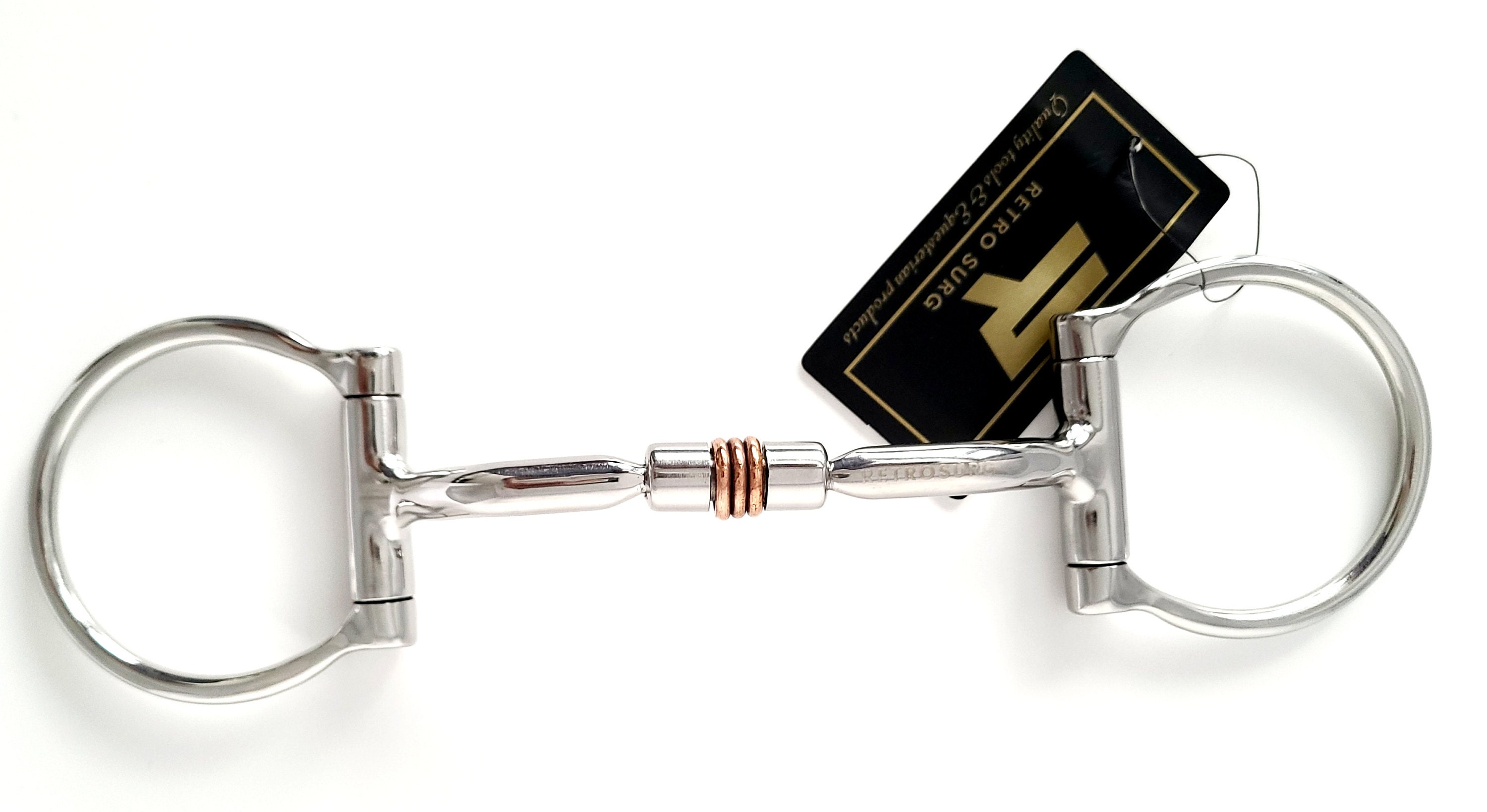 Western D-ring Comfort Snaffle Bit With Copper Rollers. D-ring Comfort ...