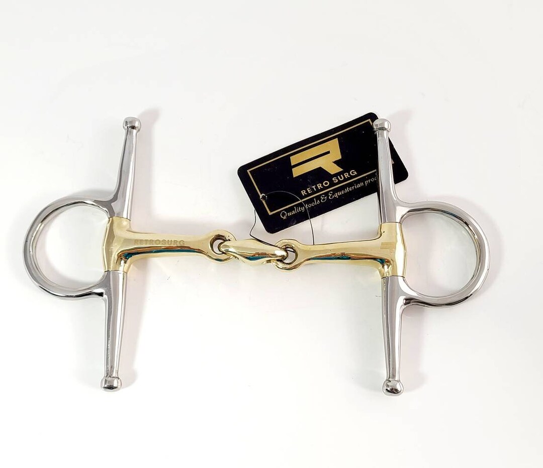 Full Cheek Snaffle Bit With Lozenge Mouthpiece / Full Cheek Lozenge ...