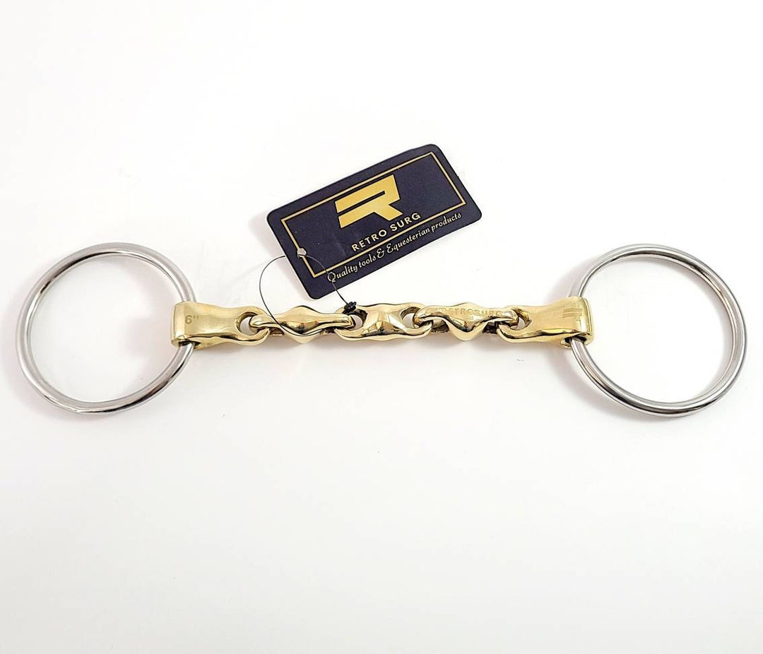 Loose Ring Waterford Bit - Loose Ring Waterford Snaffle Bit - Etsy