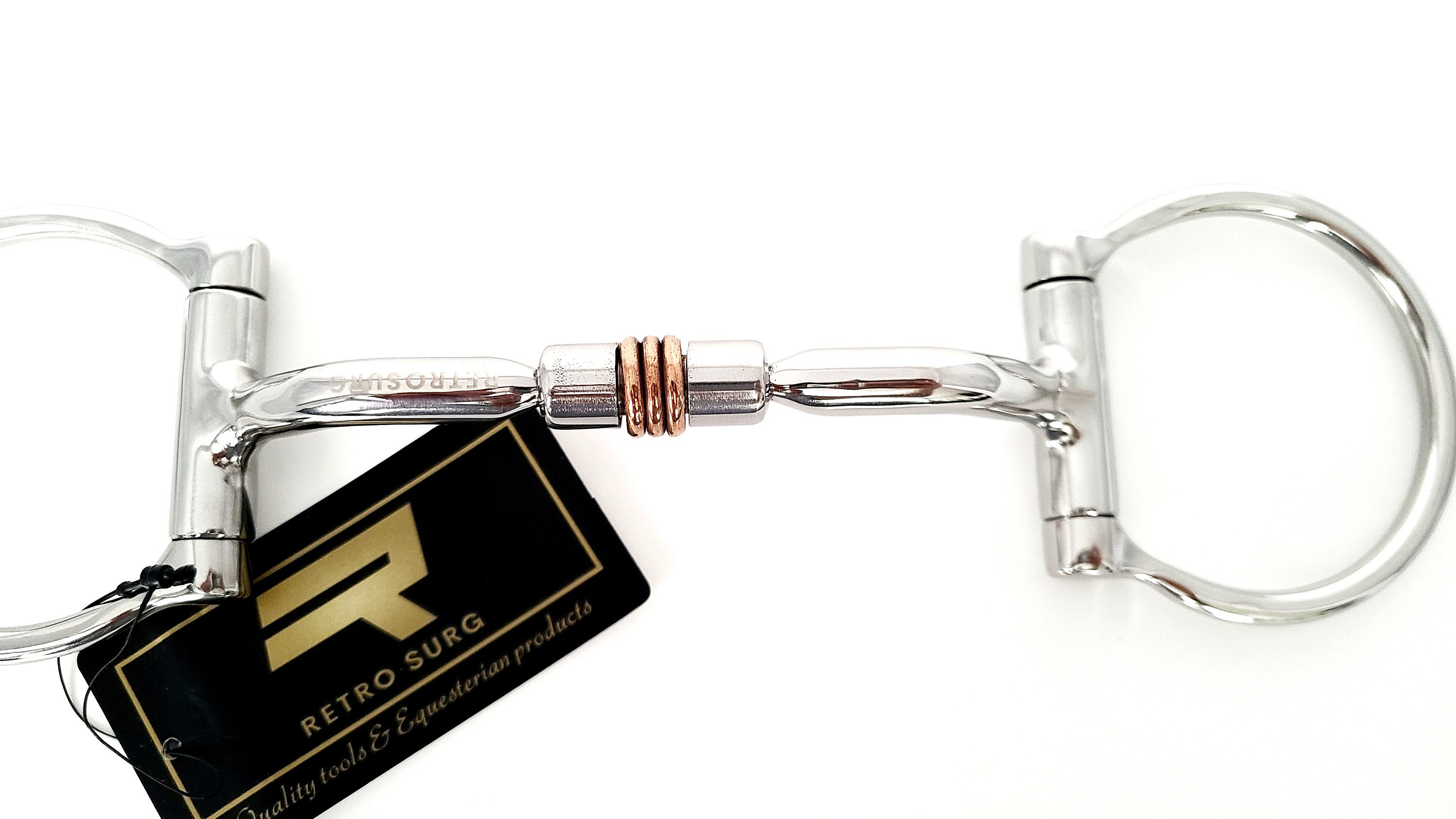 Western D-ring Comfort Snaffle Bit With Copper Rollers. D-ring Comfort ...