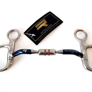 Baucher Hanging Cheek Sweet Iron Barrel Comfort Snaffle Horse Bit. - Etsy