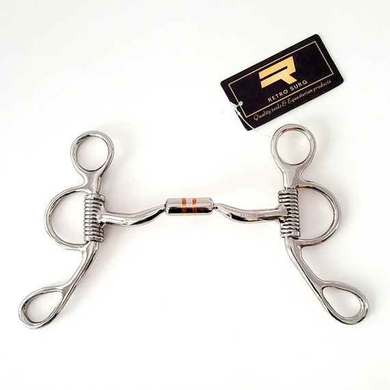 Cavalon Bits For Sale Western Argentine Shank Low Port Curb Bit - Hand ...