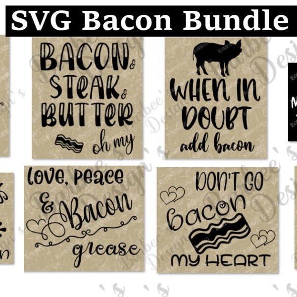 Bacon Sign - Etsy
