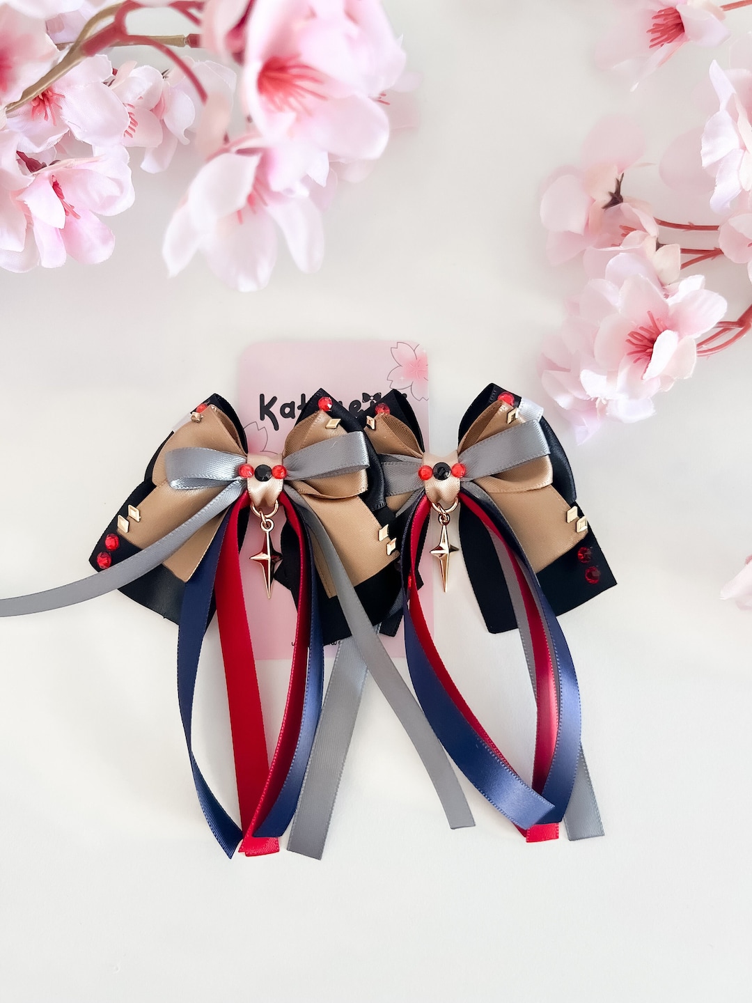 BLADE | Honkai Star Rail | Clip Ins | Hair Bows - Etsy