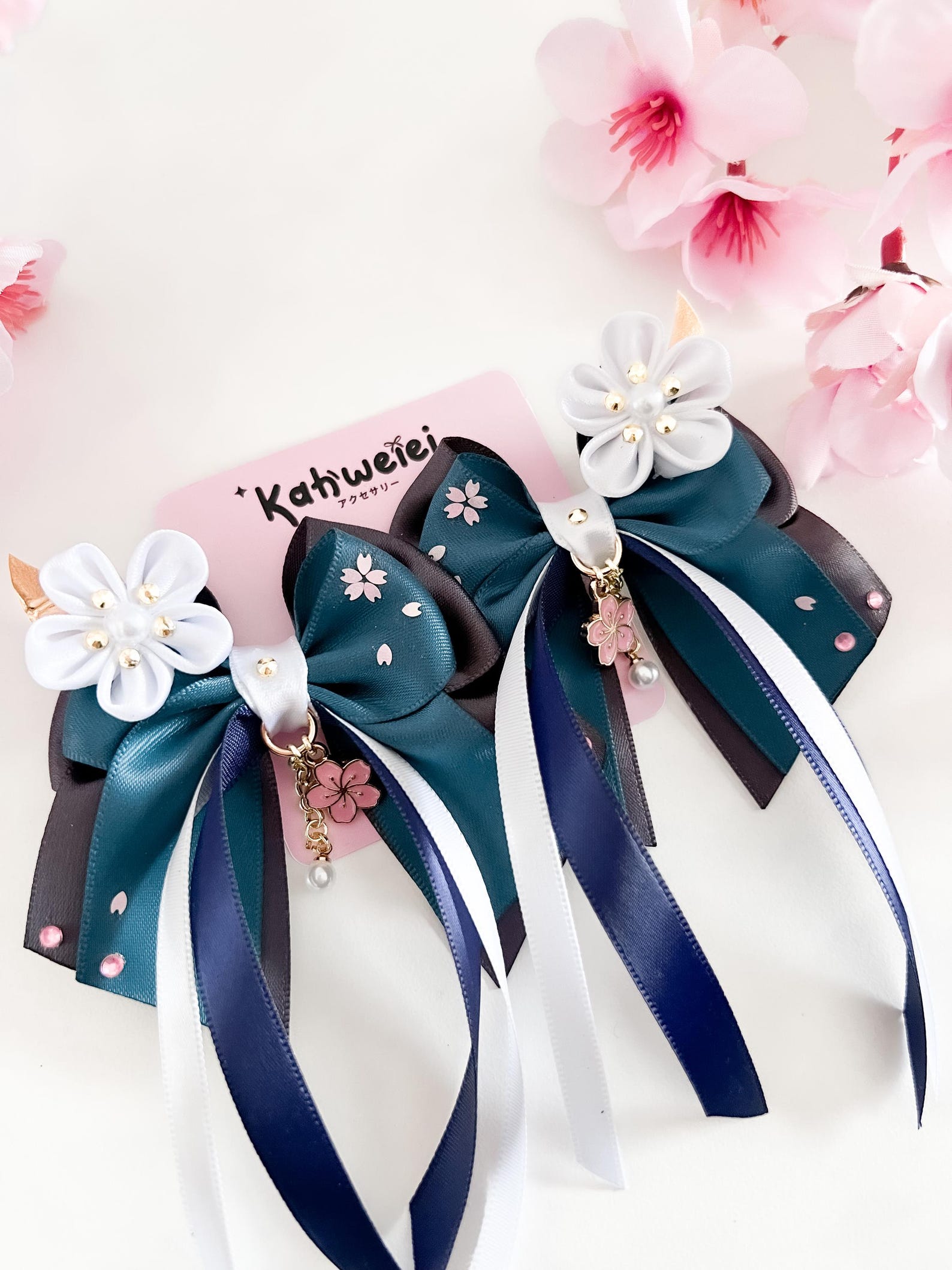 RUAN MEI | Honkai Star Rail | Clip Ins | Hair Bows | Cosplay - Etsy