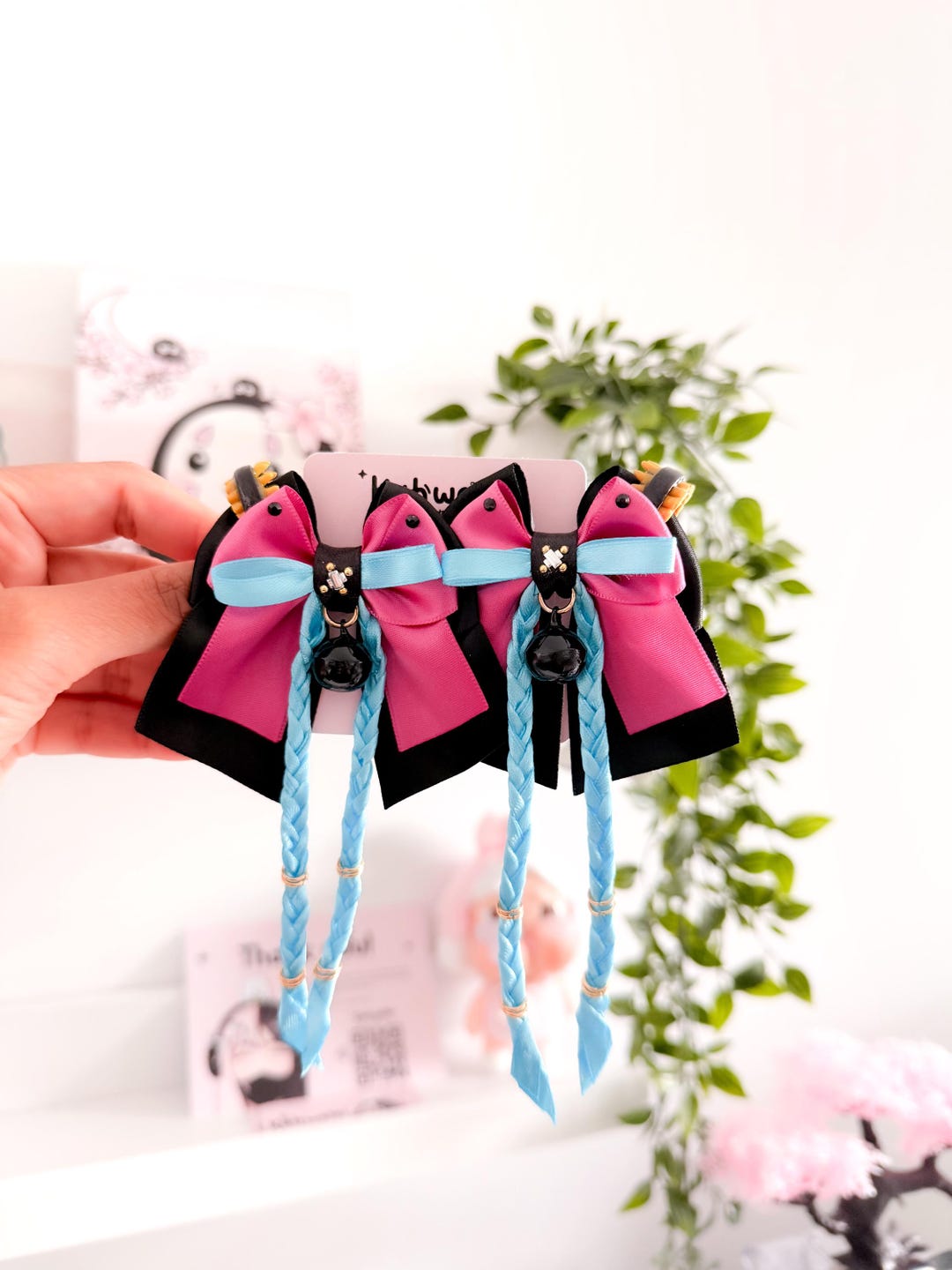 JINX | League of Legends | Clip Ins | Hair Bows - Etsy