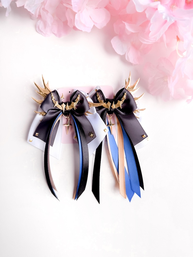 PHAINON | Honkai Star Rail | Clip Ins | Hair Bows | Cosplay - Etsy