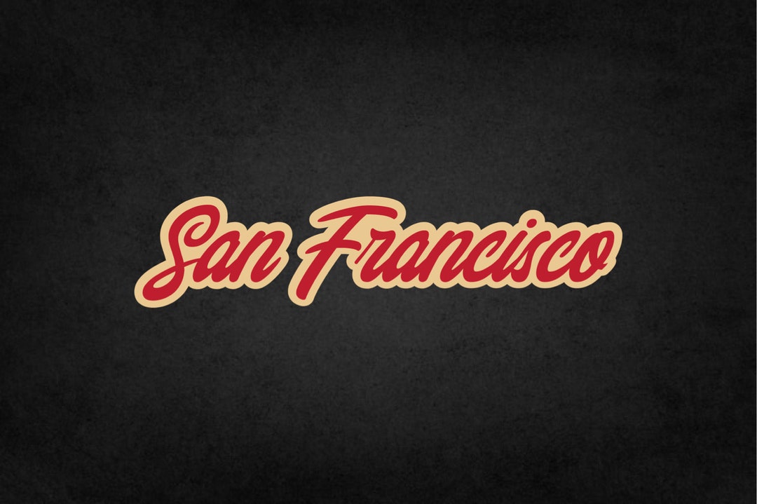 49ers Decal - San Francisco - Niners Sticker - High Quality Sticker ...