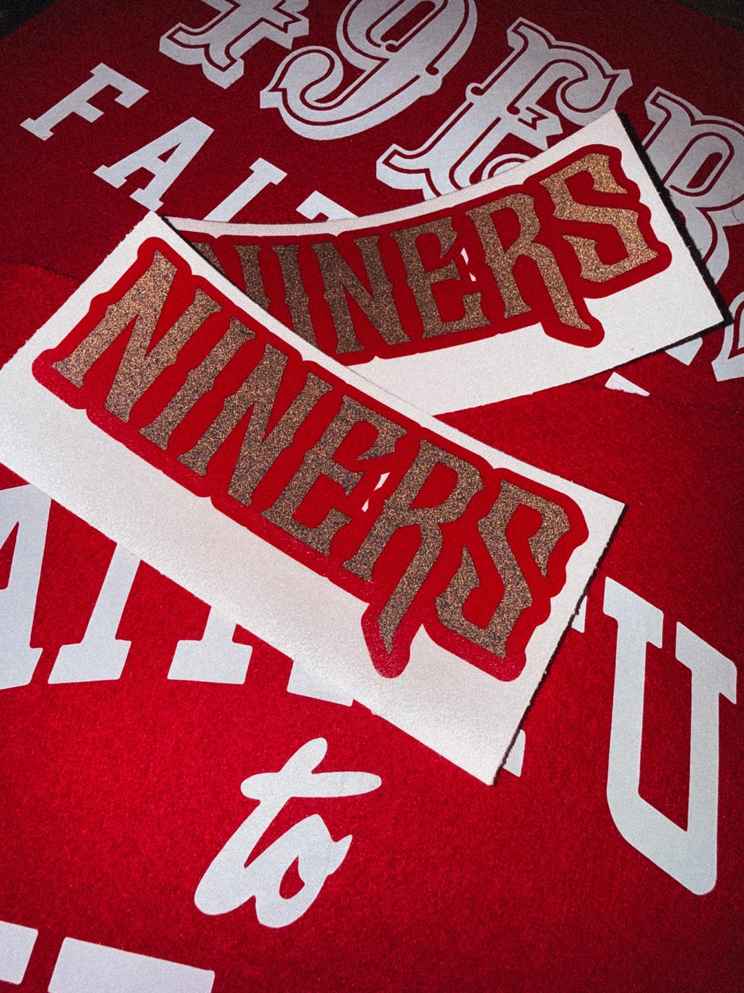 49ers Reflective Decal - San Francisco 49ers Niners Sticker - High ...