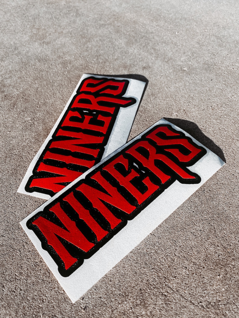 49ers Decal - San Francisco 49ers Niners Sticker - High Quality - Etsy