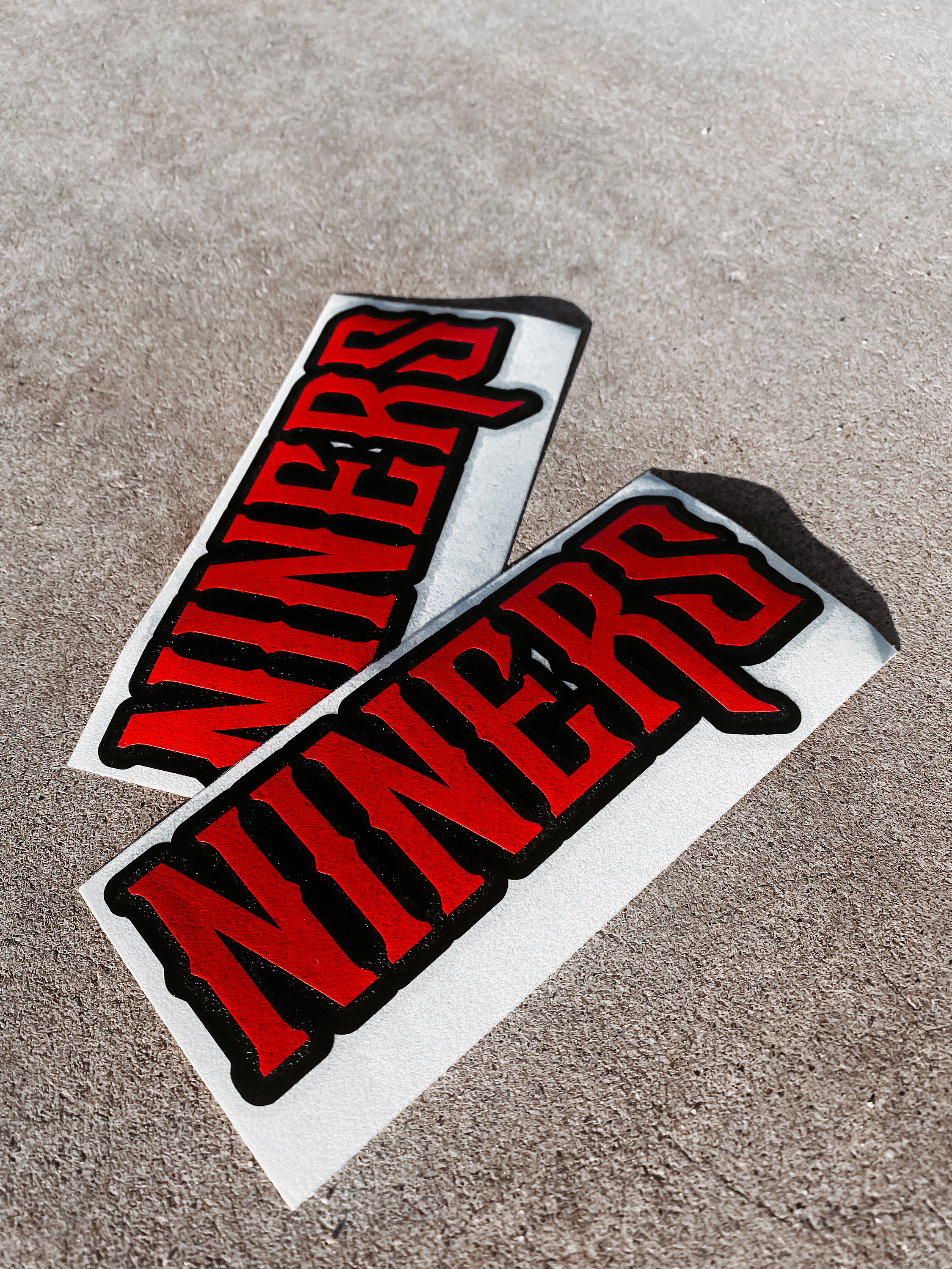49ers Decal San Francisco 49ers Niners Sticker High Quality - Etsy