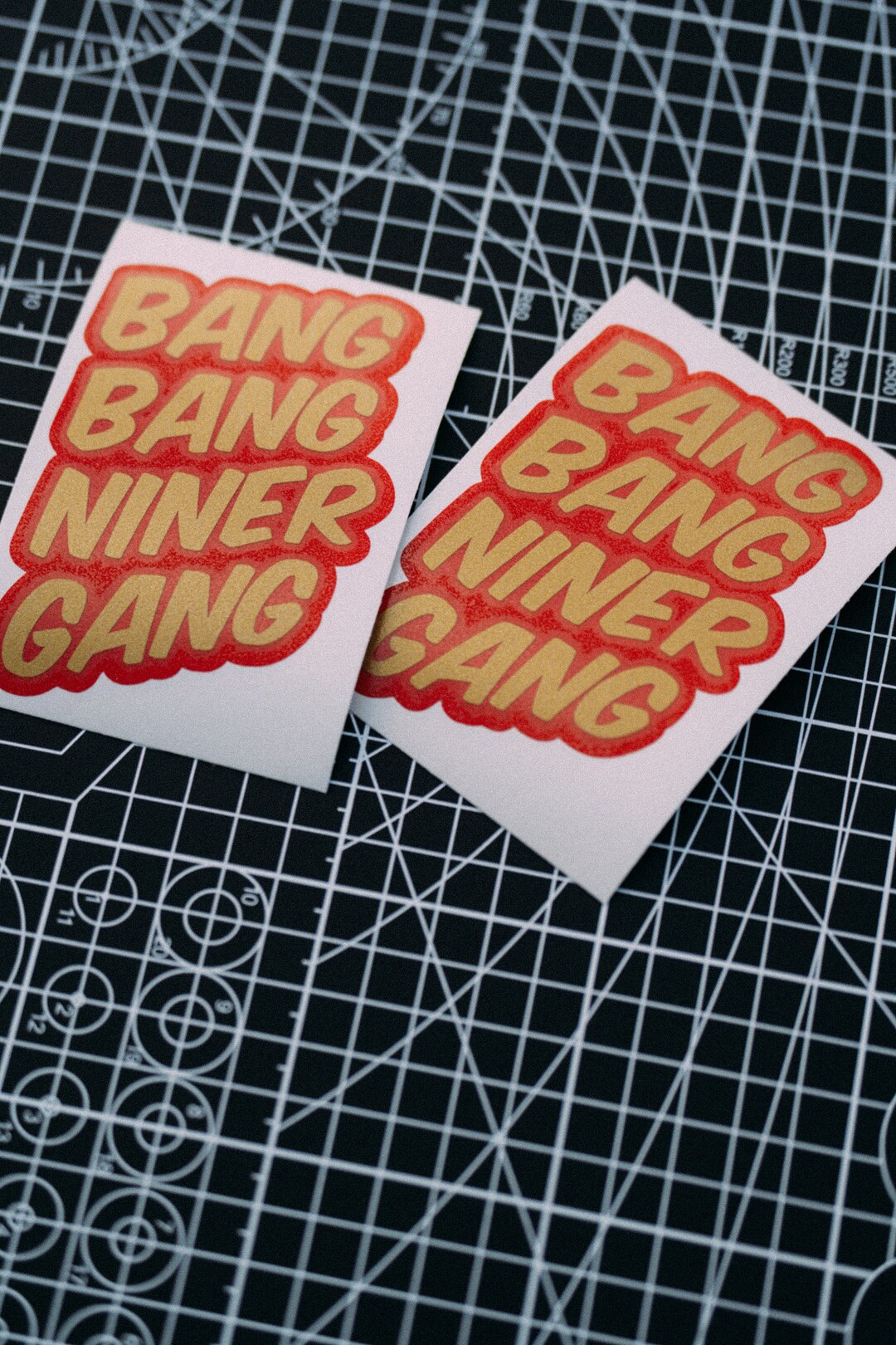 49ers - San Francisco Decal - Niners - Bang Bang Niner Gang - Sticker ...