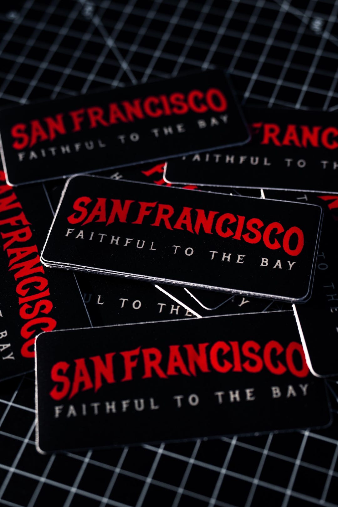 San Francisco Stickers - Pack of 2 - 49ers - Stickers - Niners - Red ...
