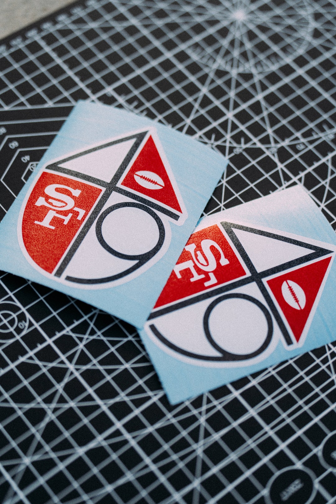 SF Decal , San Francisco Decal Sticker, Forty Niner Inspired Decal ...