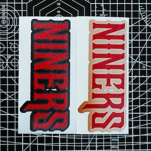 49ers Decal - San Francisco 49ers Niners Sticker - High Quality - Etsy