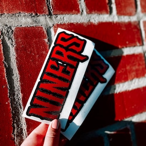 49ers Decal - San Francisco 49ers Niners Sticker - High Quality - Etsy