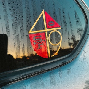 SF Decal, San Francisco Decal Sticker, Forty Niner Inspired Decal - Etsy