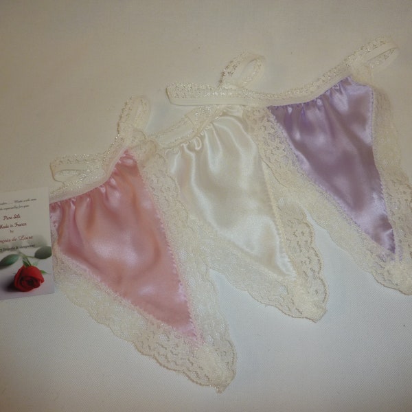 String Bikini Slip - Etsy