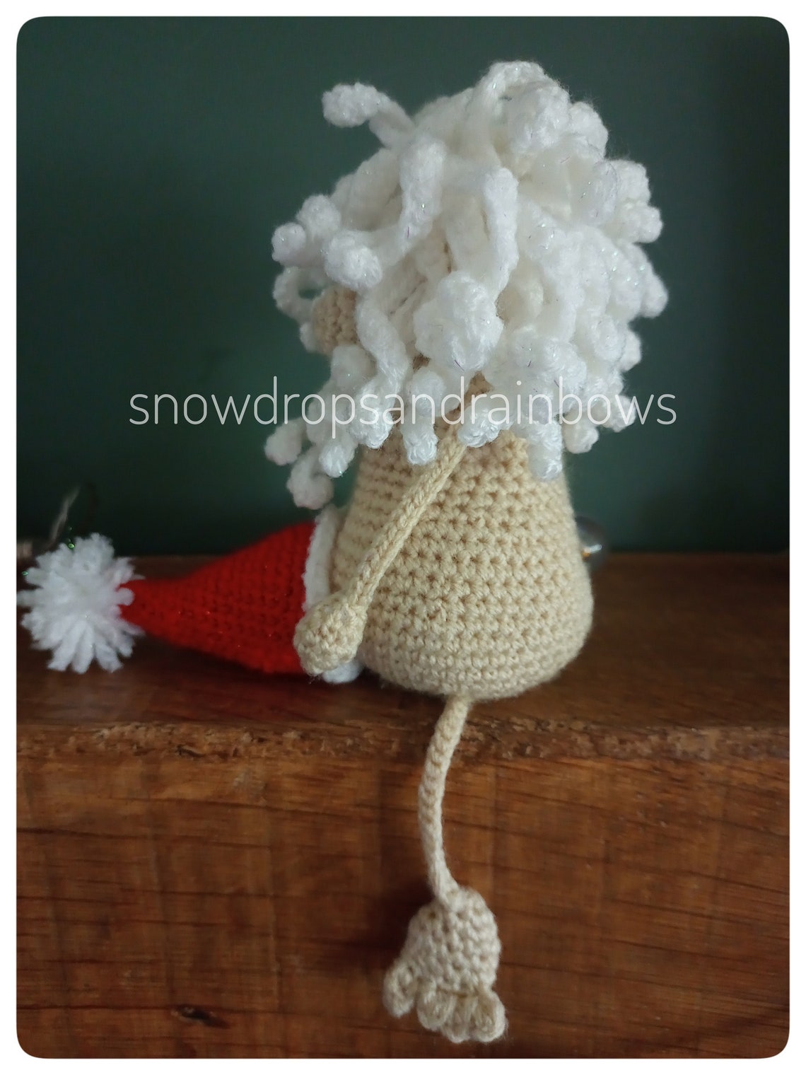 Crochet Cheeky Christmas Gonks, Mr Santa Amigurumi PDF PATTERN ONLY - Etsy
