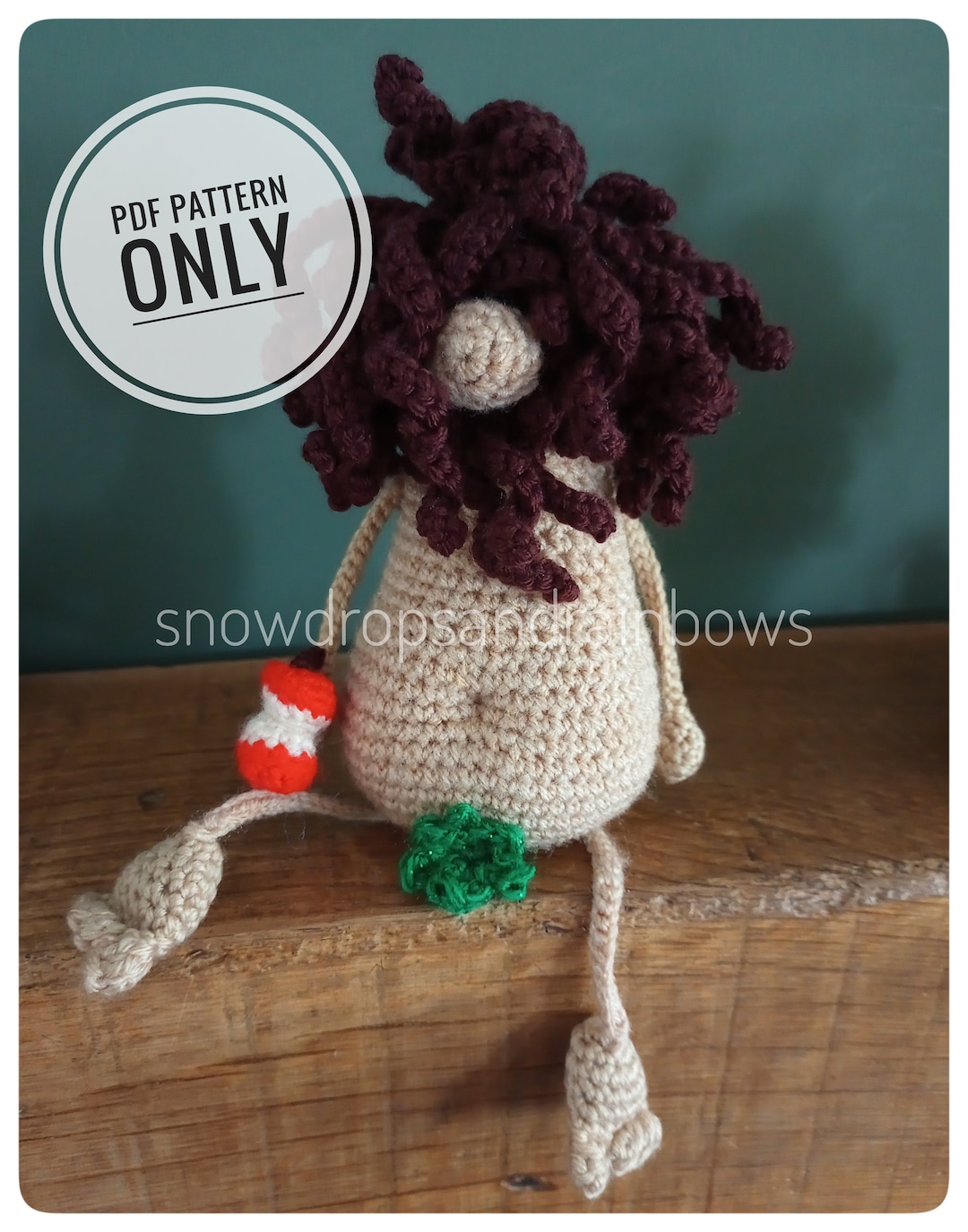 Adam Gonk Crochet Amigurumi PDF Pattern Only - Etsy