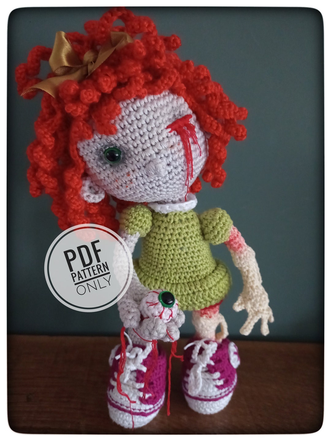 Alora Zombie Girl PDF Crochet Pattern ONLY - Etsy