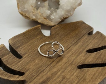 Sterling Silver Loop Ring | Etsy