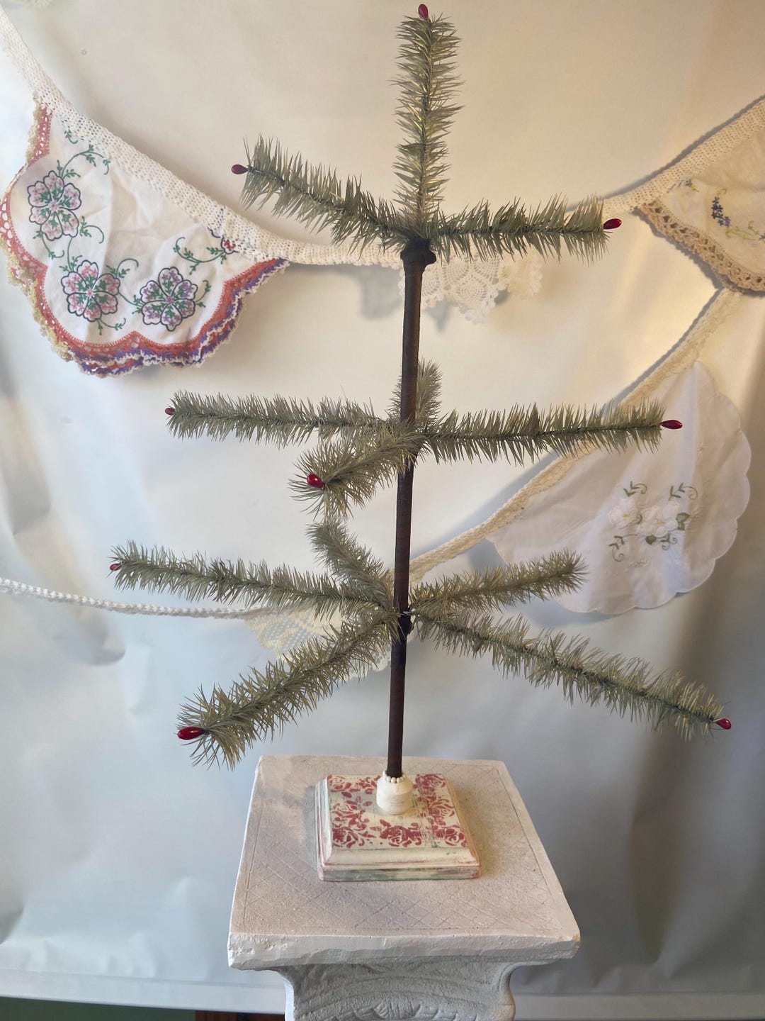 Victorian Rose Goose Feather Tree - Etsy