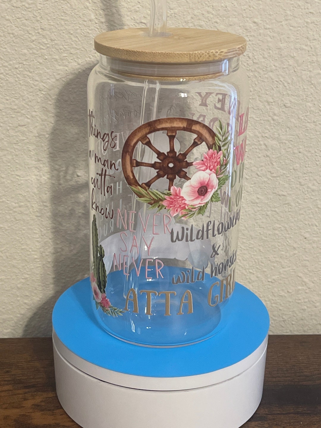 Lainey Wilson / Coffee Cup / Country Girls / Country Glass Can - Etsy