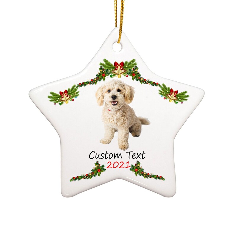 Personalized Name Cavapoo Ornaments Gifts for Christmas Tree - Etsy