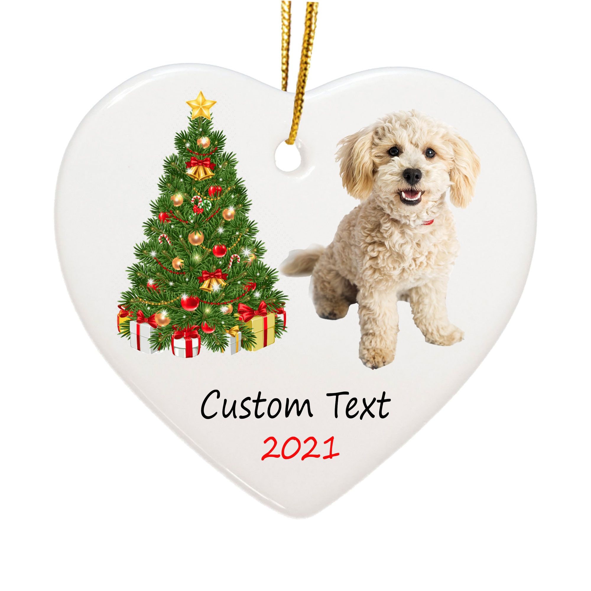 Personalized Name Cavapoo Ornaments Gifts for Christmas Tree - Etsy