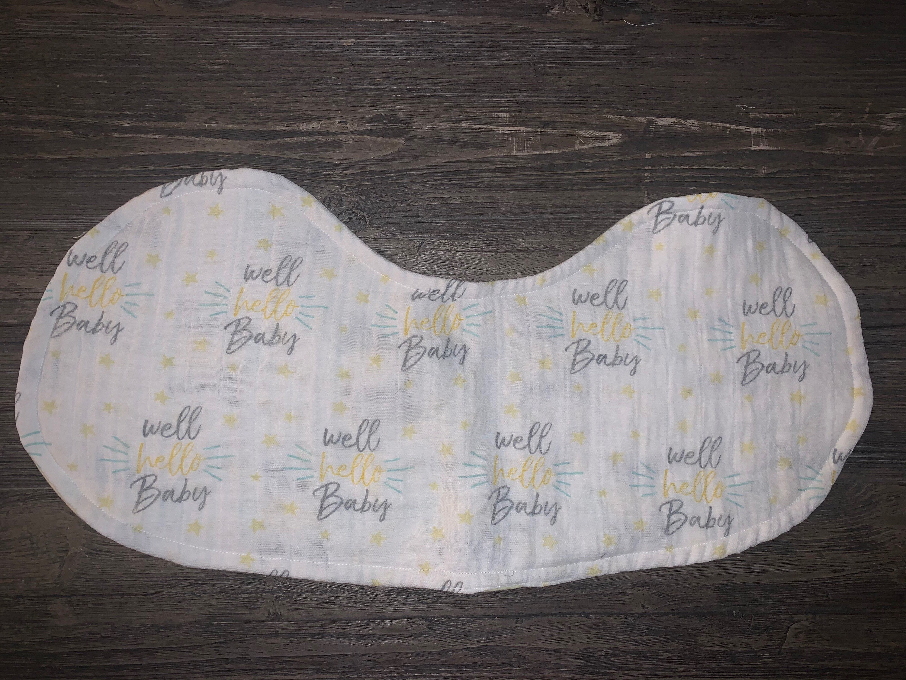 Bear Pattern Baby Burp Cloth for Baby, Doll or Baby Shower Gift, ONE ...