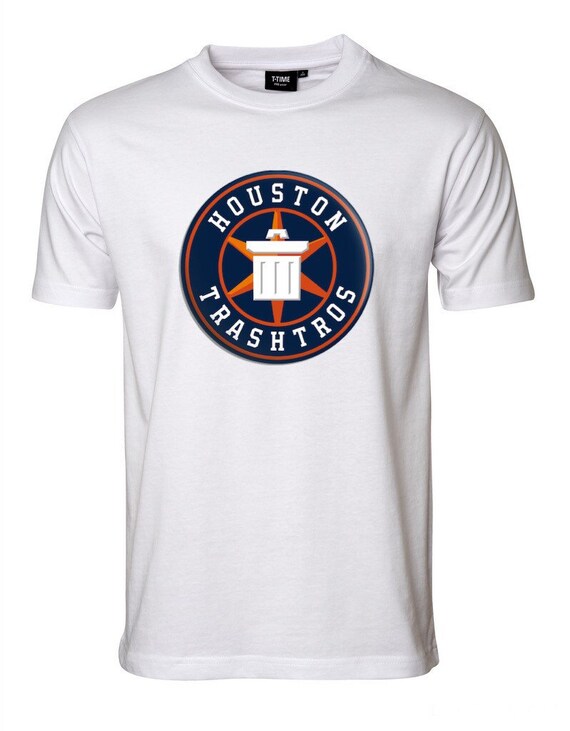 Houston trashtros White T-shirt | Etsy
