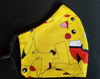 Pikachu Mask | Etsy