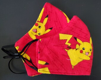 Pikachu Mask | Etsy