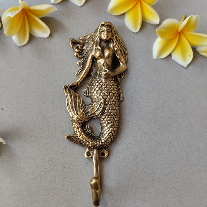 Mermaid Towel Hook - Etsy