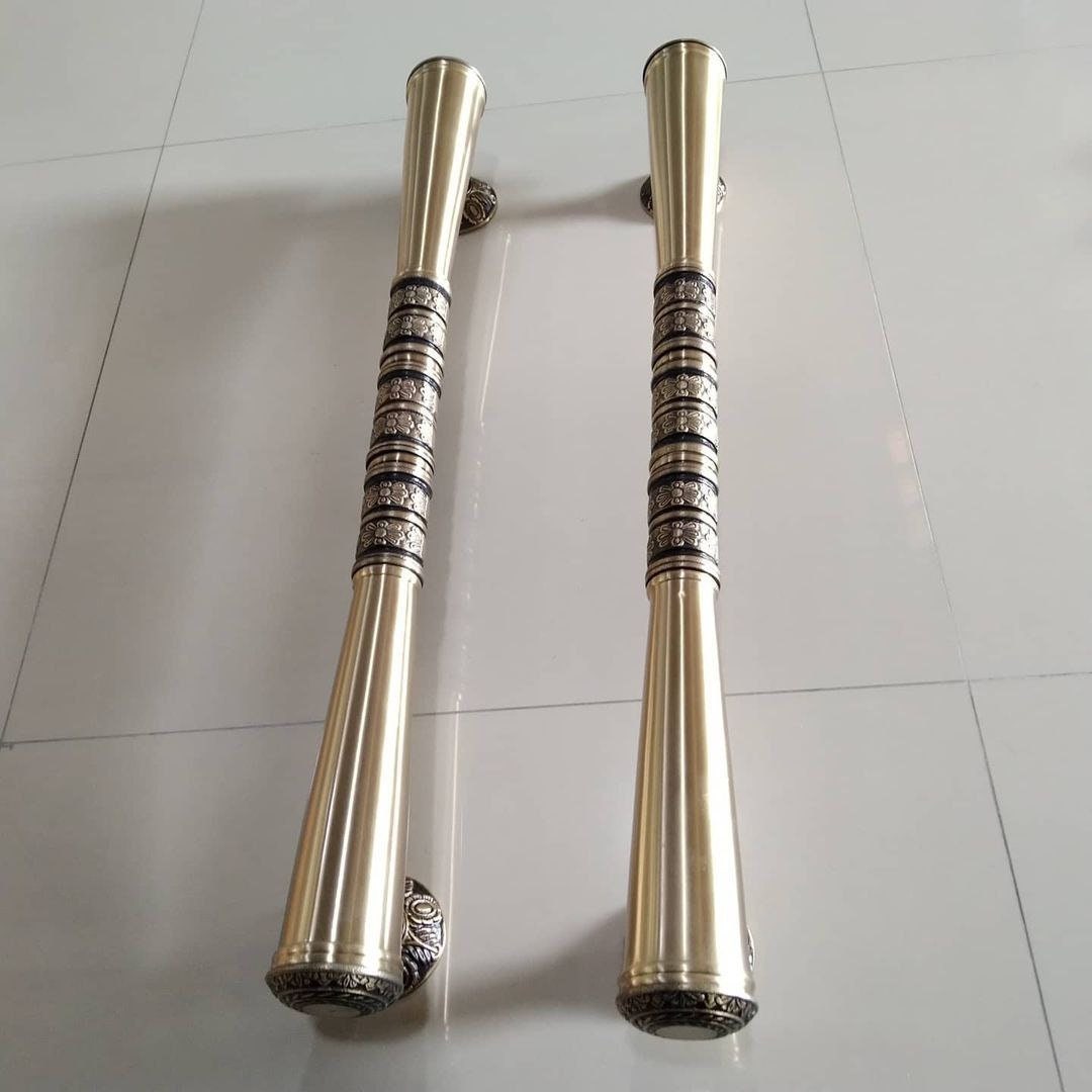 Very Long Pair Main Entry Door Pull Handle for Front Door - Etsy