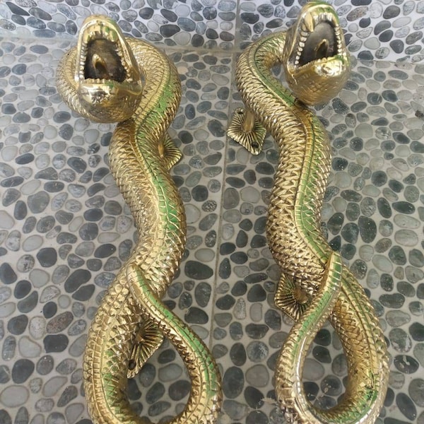 Snake Door Handle - Etsy