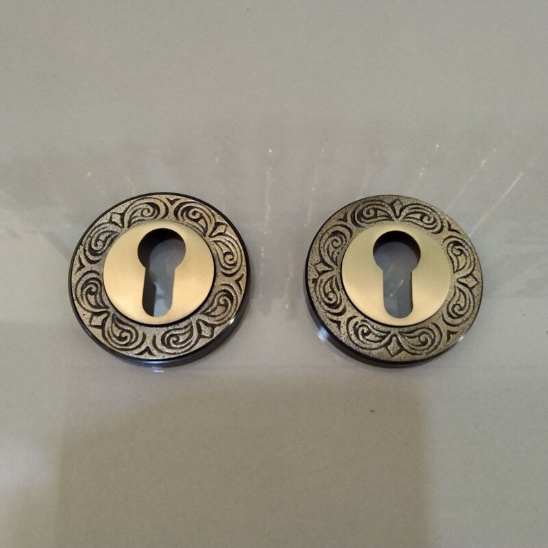 Brass Keyholes - Etsy